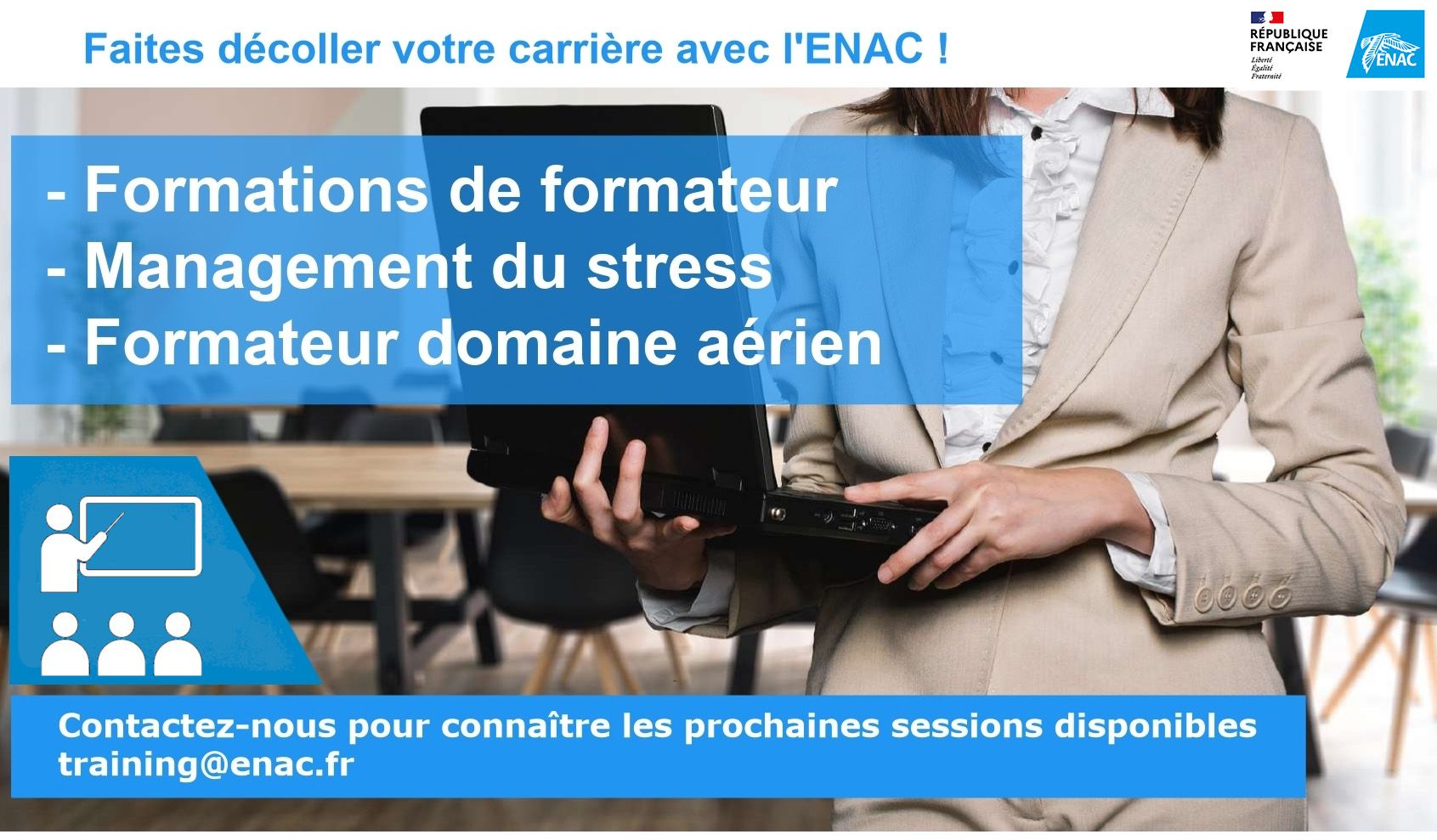 Devenez formateur avec l'ENAC ! | ENAC